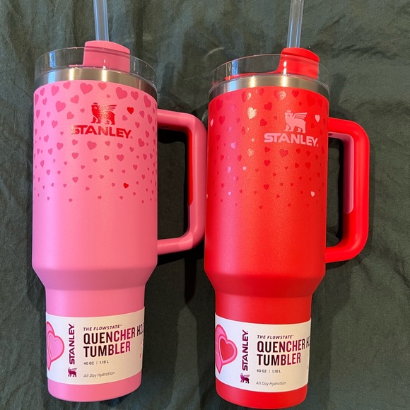 Stanley | Accessories | Stanley 4oz Quencher Red And Pink Valentines ...